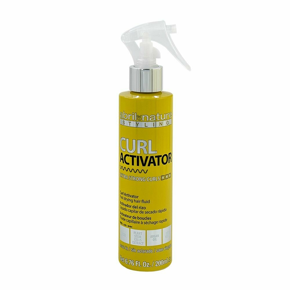 Abril Et Nature Спрей влагостойкий для сохранения локонов экстра-сильной фиксации / Curl Activator Extra Strong Curls 200 мл
