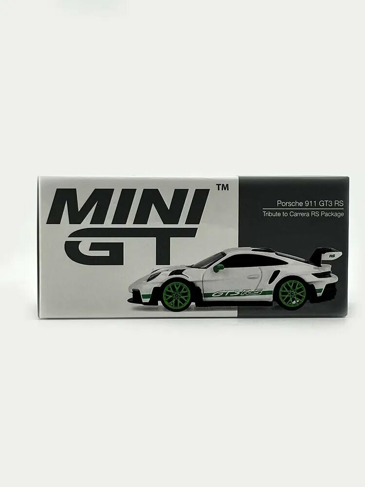 Машинка TSM MiniGT 1/64 Porsche 911 (992) GT3 RS Tribute to Carrera RS Package MGT00827-CH Die-cast Alloy Car Model Toy Gift