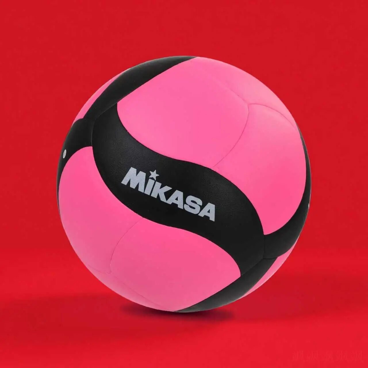Mikasa Мяч волейбольный, 5 размер, темно-розовый