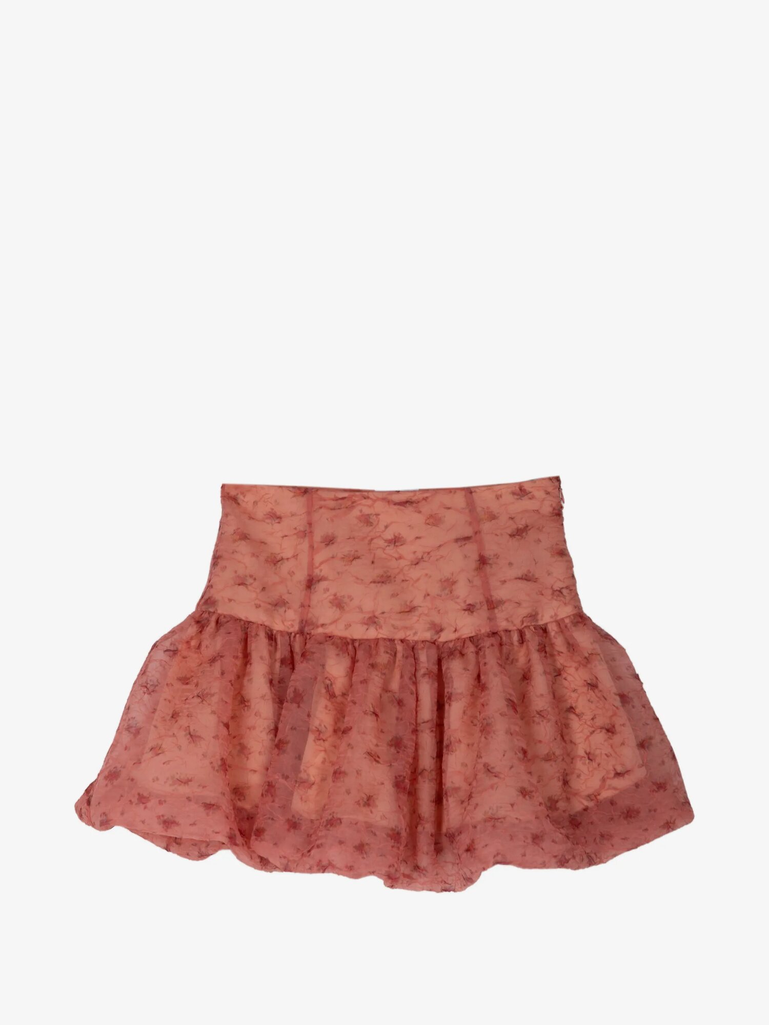 Юбка Shibori organza short skirt