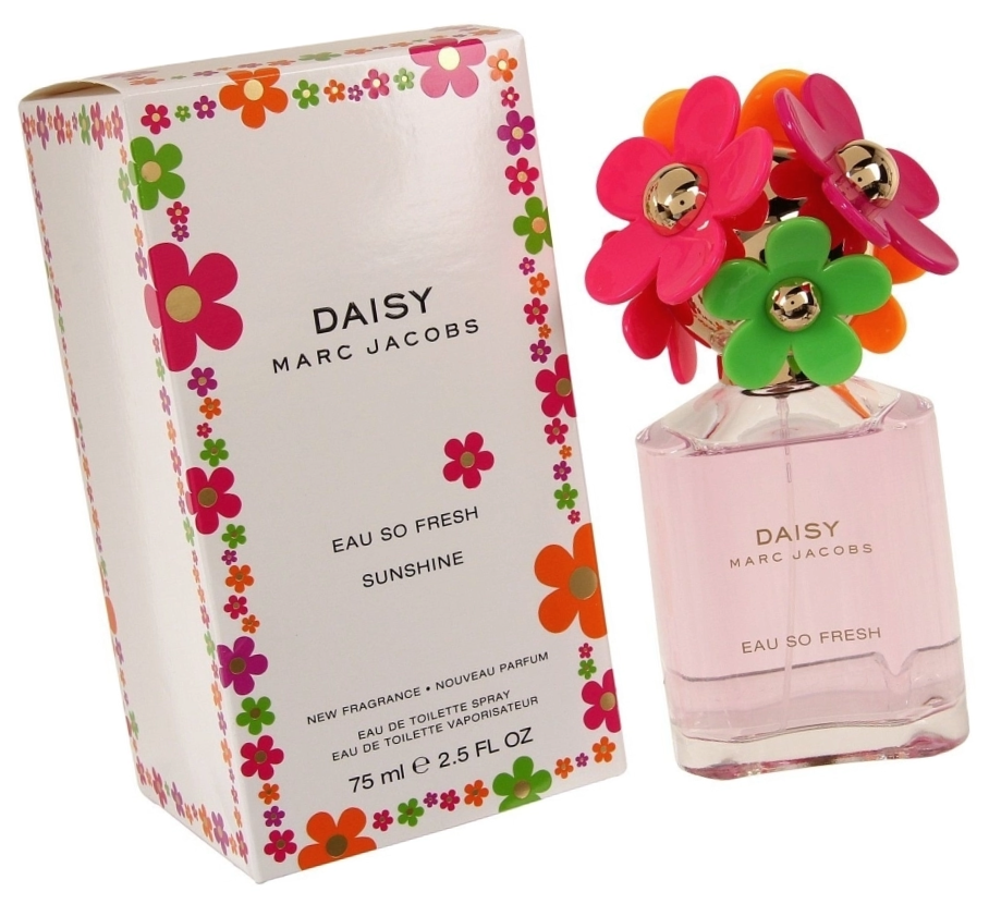 Туалетная вода Marc Jacobs Daisy Eau So Fresh Sunshine 75 мл - Дейзи О Соу Фреш для женщин