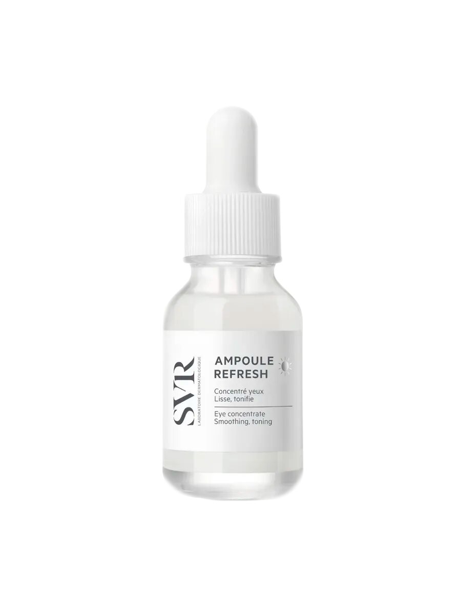 SVR Refresh Ampoule Разглаживающая и тонизирующая сыворотка для контура глаз 15 мл 1 шт