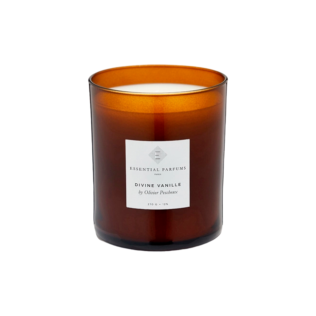 Дивин Ваниль свеча ароматическая 270 гр - Essential Parfums Divine Vanille для помещений