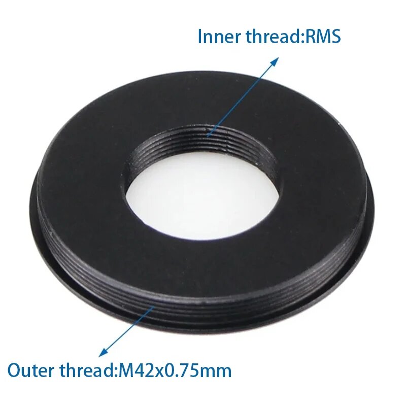 Адаптер объектива VBNM для микроскопа RMS на M42X 0,75 или M42X1 RMS to M42X0.75