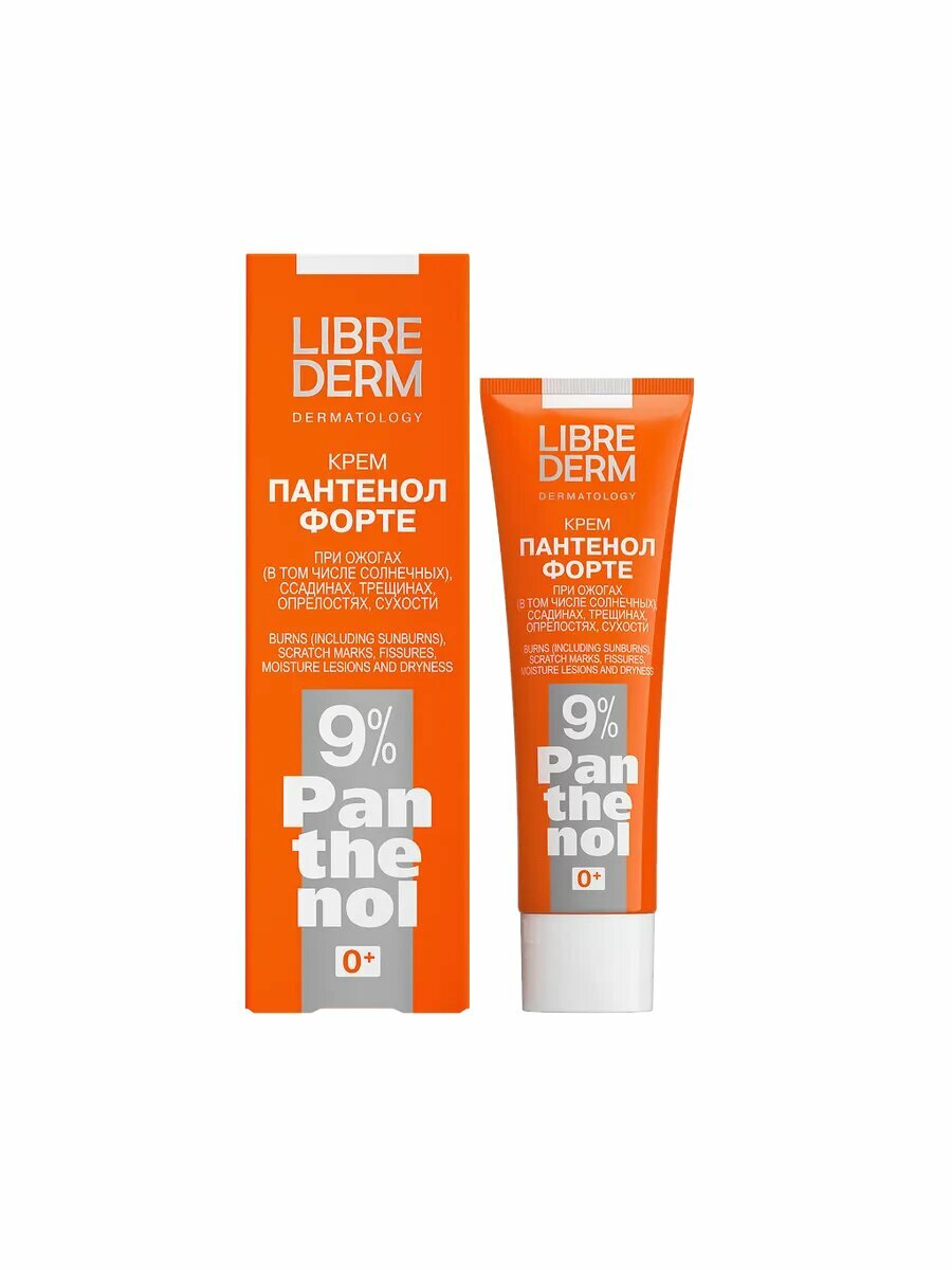 Librederm Пантенол Форте Крем 9% 30 мл 1 шт