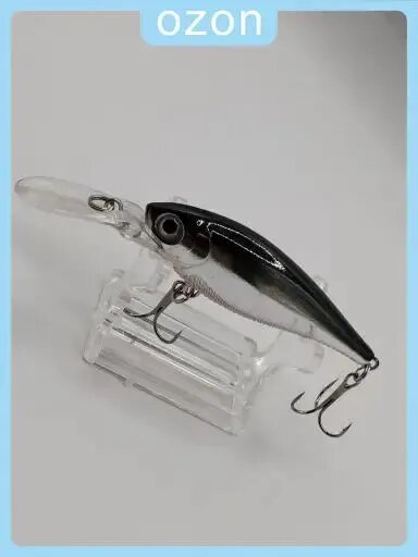 Воблер шэд YO-ZURI 3DB Shad 70mm,10g на хищника, заглубление: 2.0-3.0м