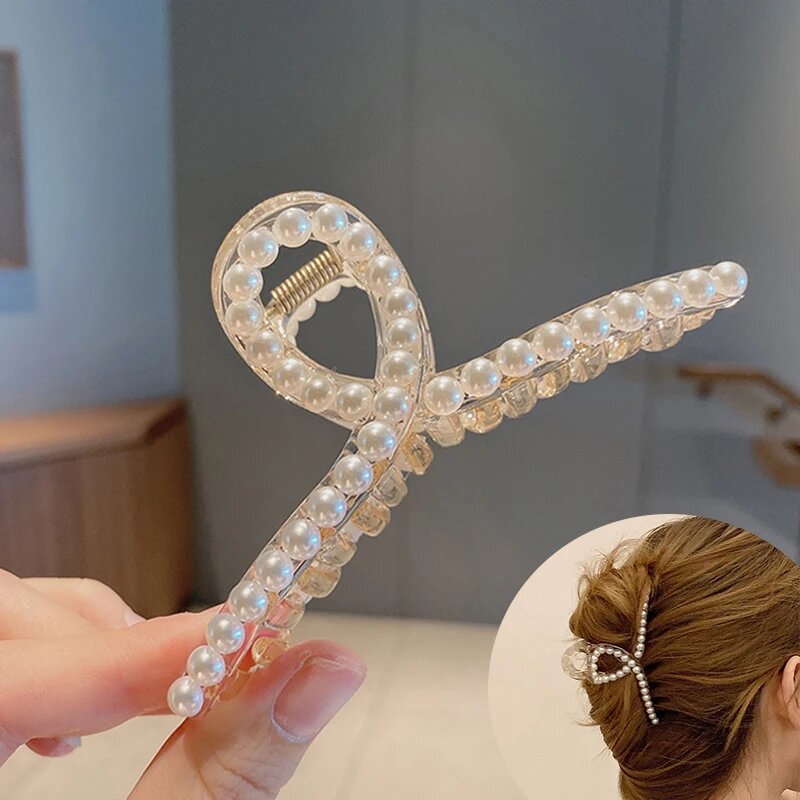 Золотые и серебряные заколки-крабы 56 Styles S22-11cm