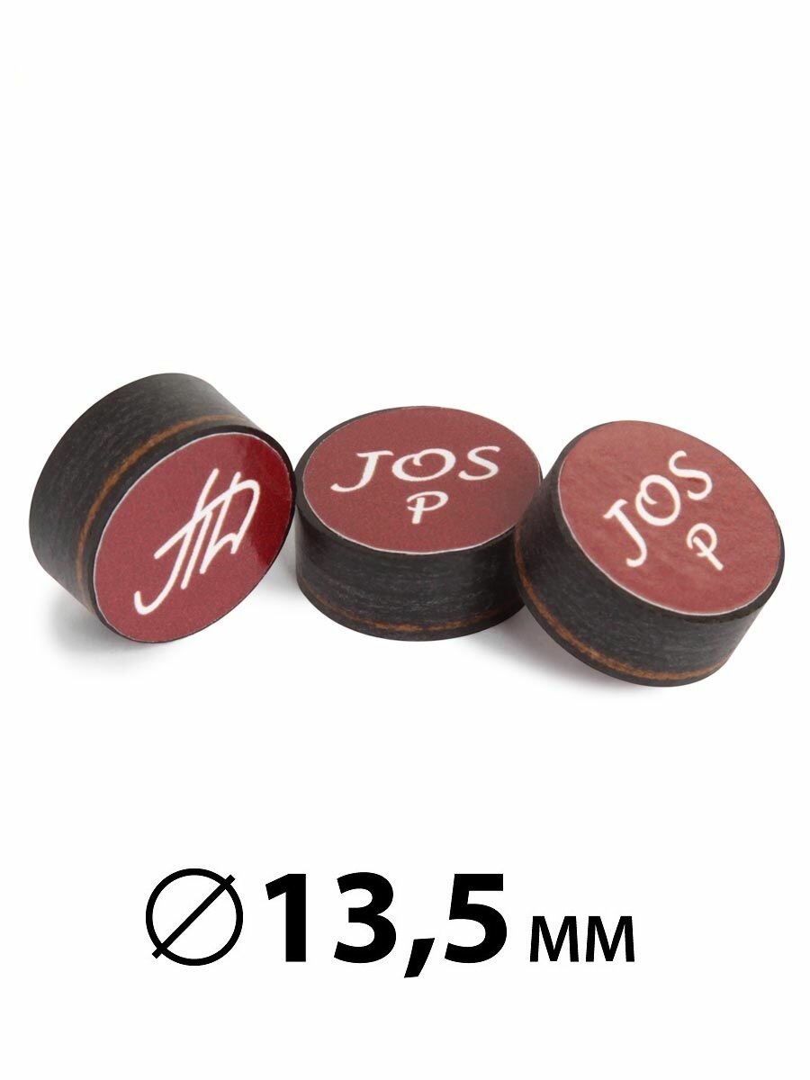 Наклейка для кия Д. Терзяна JOS Pro 13,5мм Hard+, многослойная, 1шт.