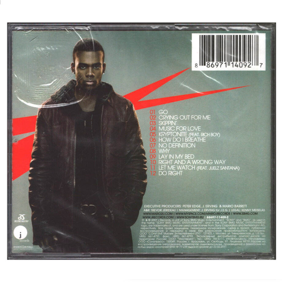 Компакт-диск Mario — Go (RU)(CD) — фото 1