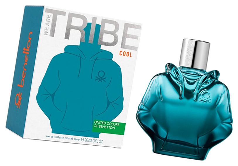 Мужской парфюм Benetton We Are Tribe Cool 90 мл / Бенеттон Ви А Трайб Кул туалетная вода