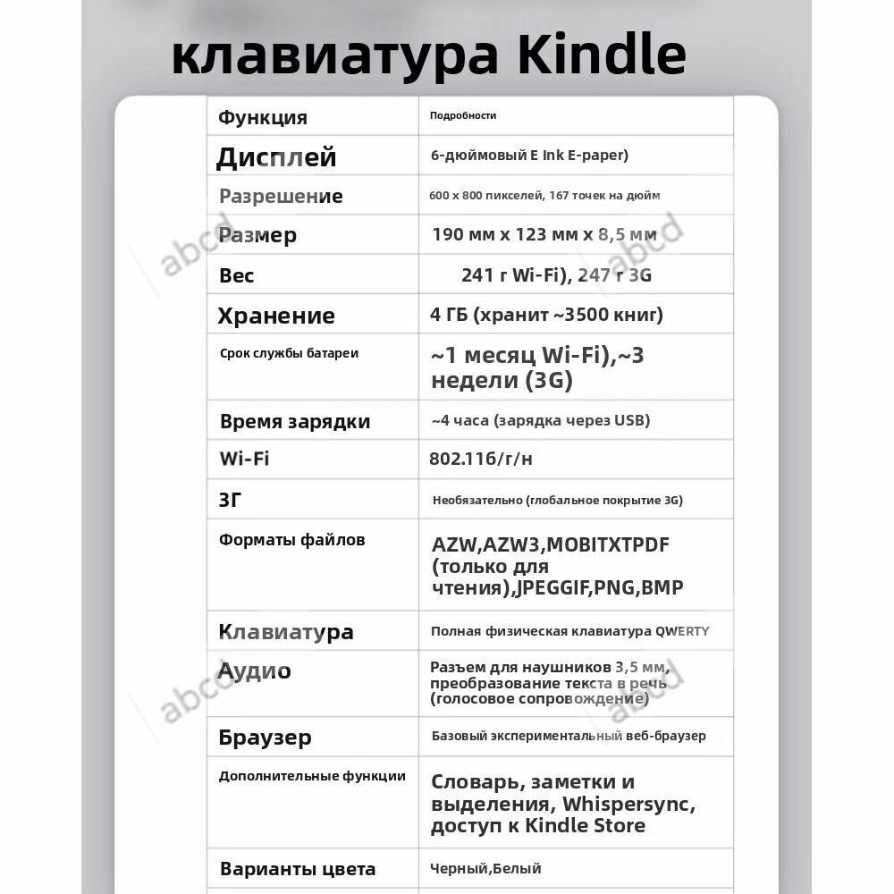 6" Электронная книга — фото 1