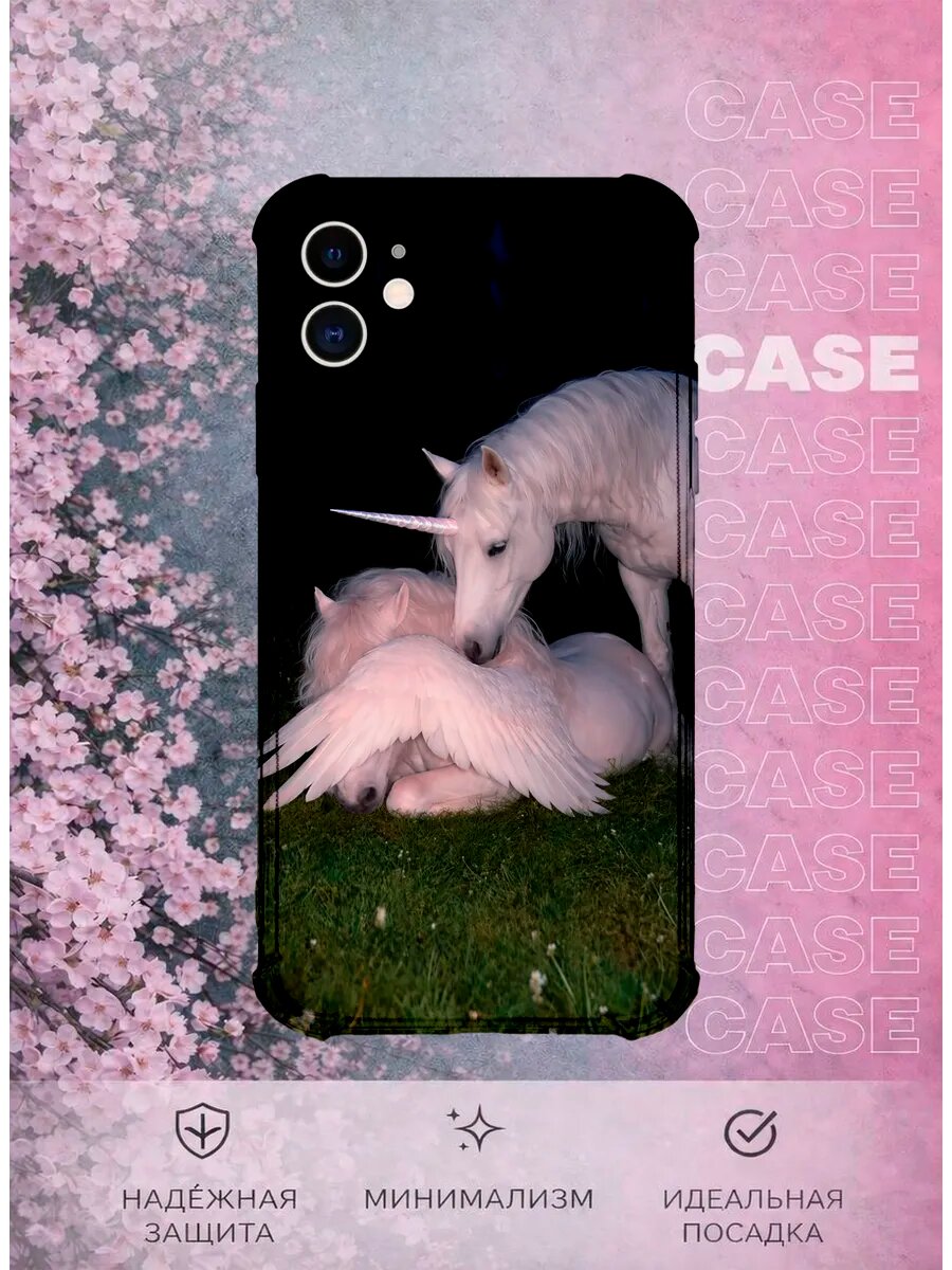Чехол на iPhone 11 с принтом Dreamcore единорог