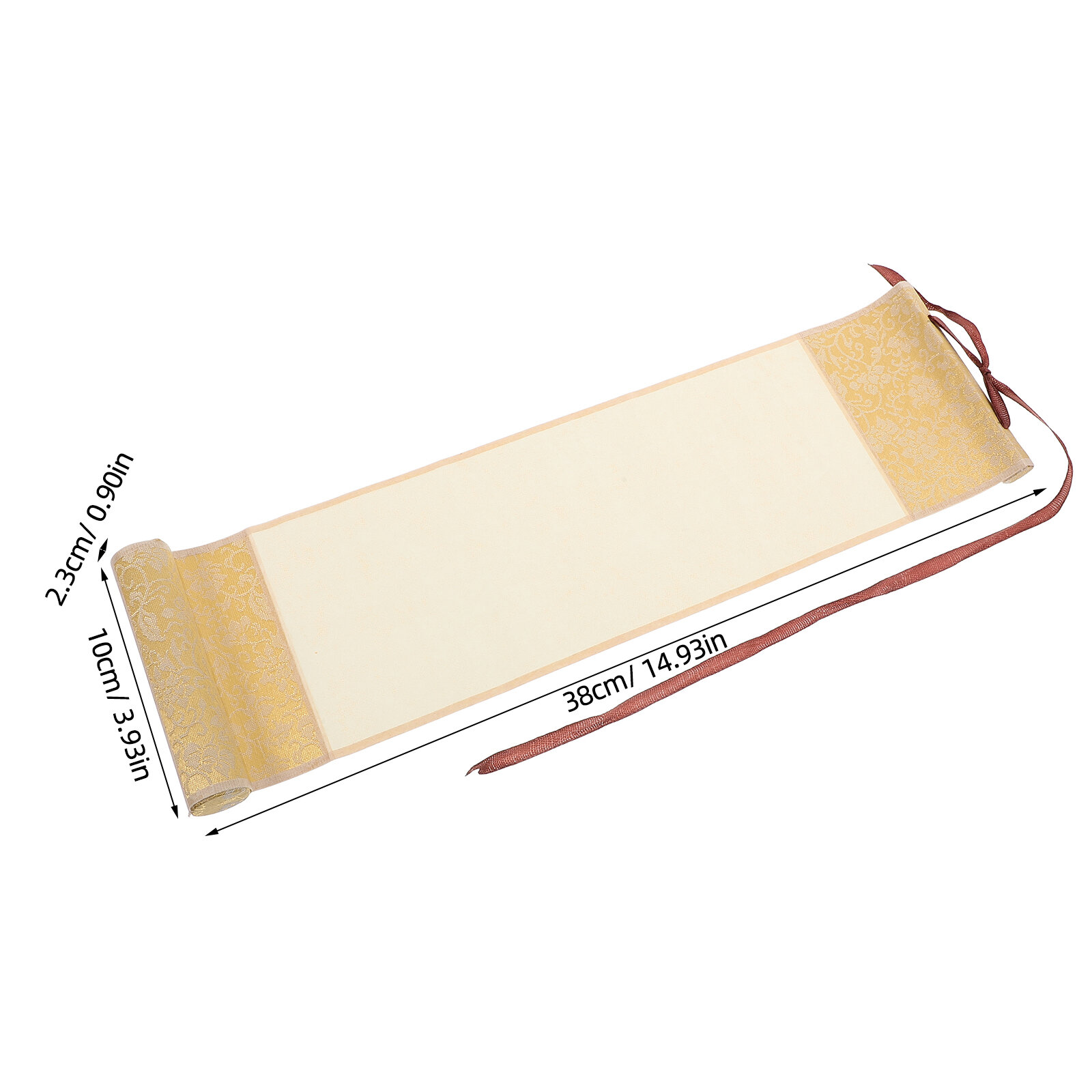 Бумажный Свиток Для Рисования Винтажный Дизайн 36.50X10.00X2.00Cm