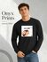 Лонгслив ONYX PRINTS, размер 3XL, , черный