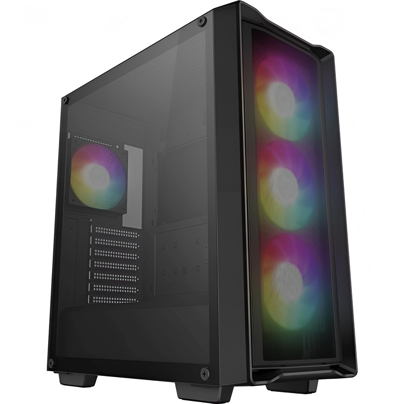 Корпус MidiTower Deepcool Matrexx 55 V4 C ARGB Black (R-MATREXX55-BCADA4-G-4)