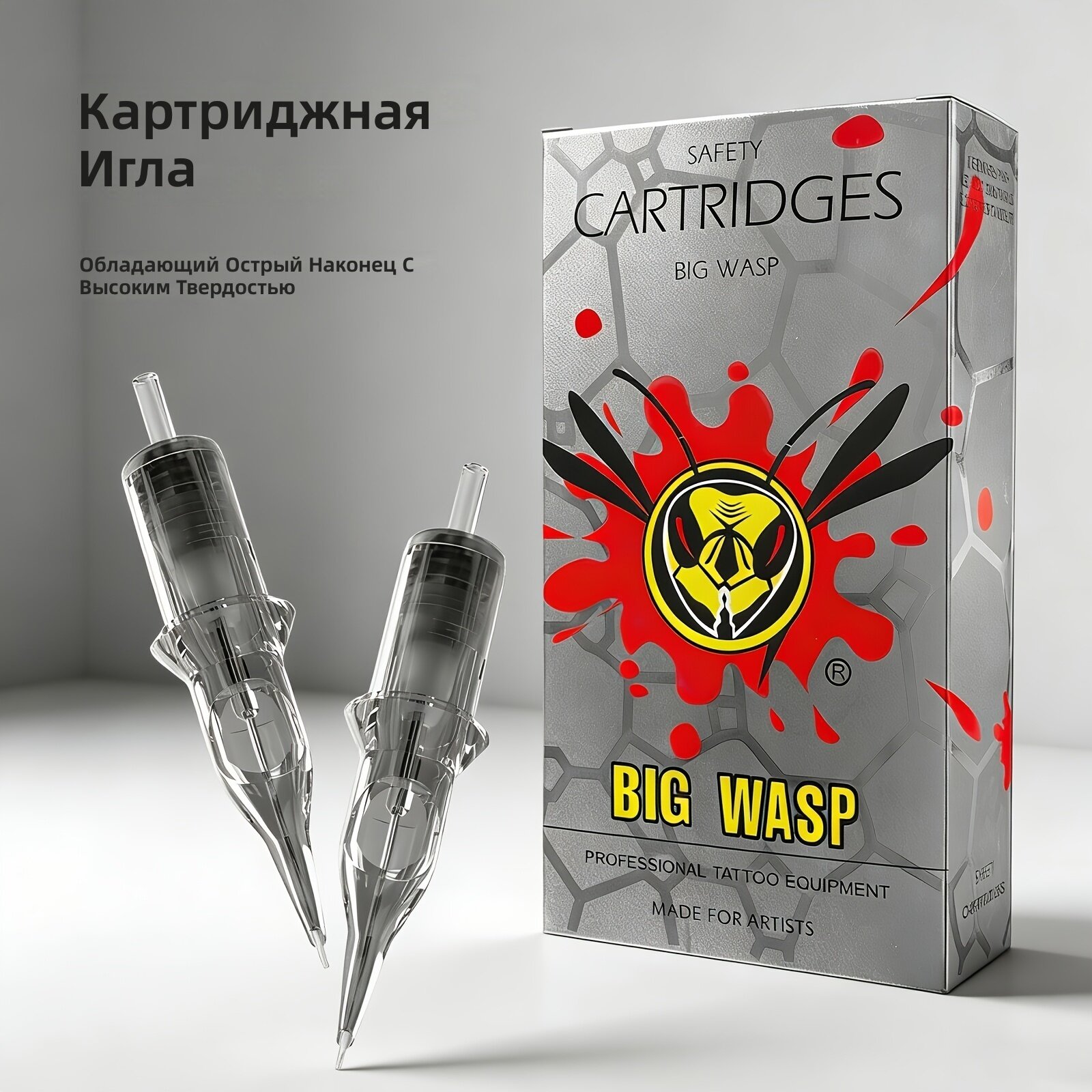 Профессиональные иглы для татуировки, 20 шт, из нержавеющей стали, модель 1201RL, набор 1, 3, 5, 7, 9, 11, 13, 14, 15, для перманентного макияжа и татуировки