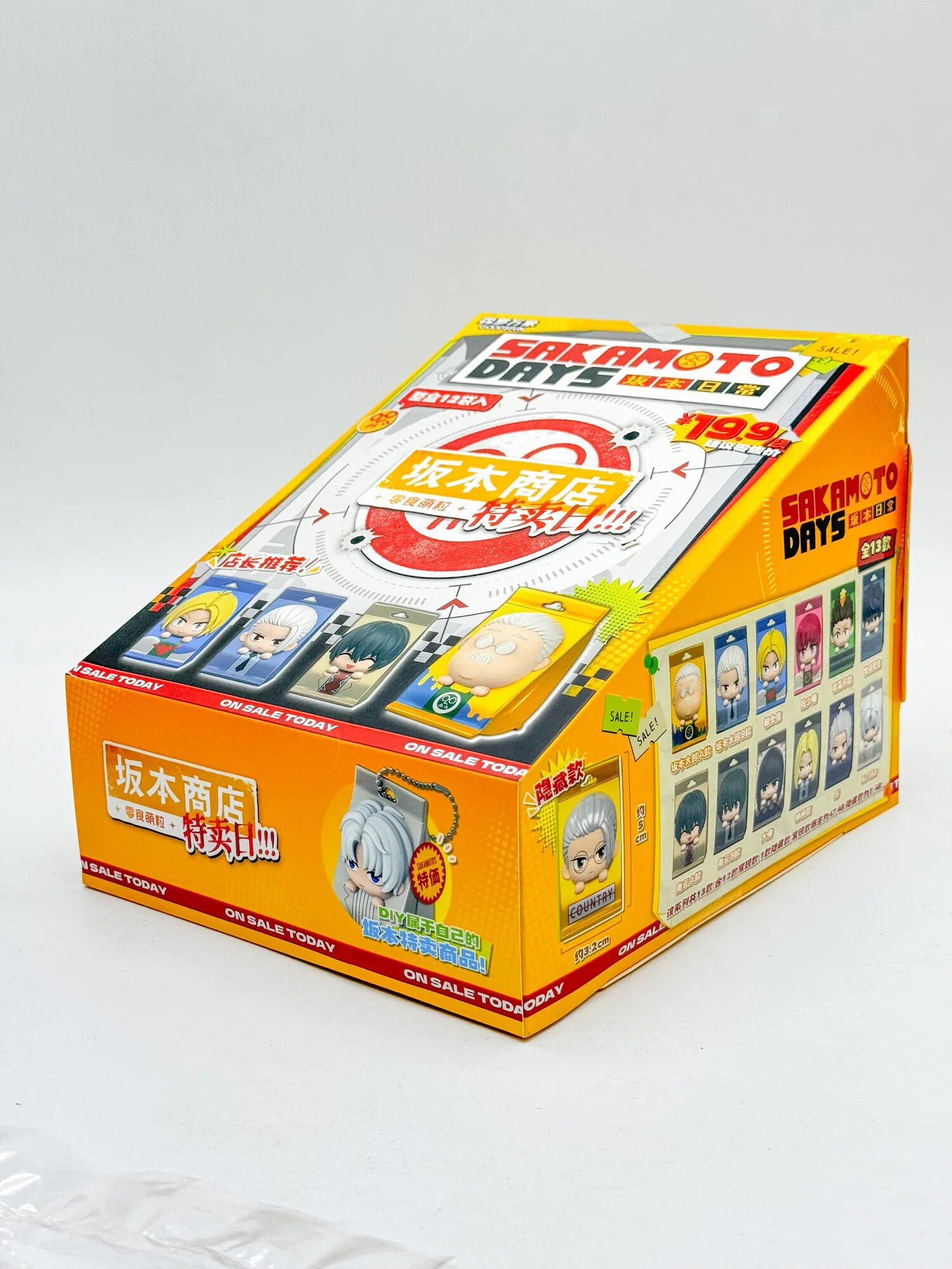 Фигурки-сюрпризы Sakamoto Days Goodsfun, 12 шт в коробке