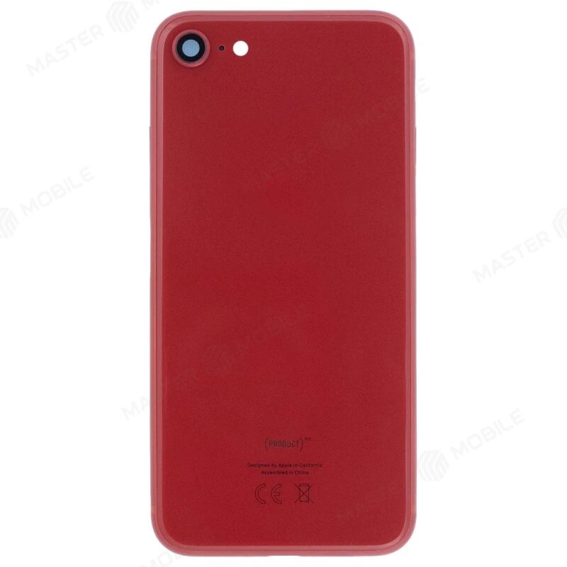 Корпус для Apple iPhone 8 (красный) (Premium)