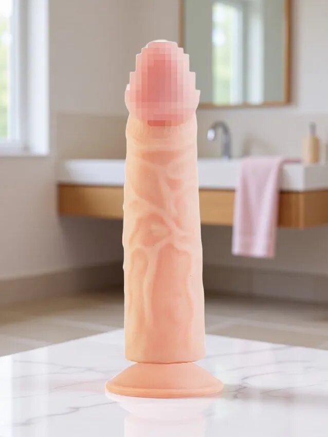 LOVETOY (А-Полимер) Фаллоимитатор киберкожа Cock Next, 611105, телесный, 20 см, M