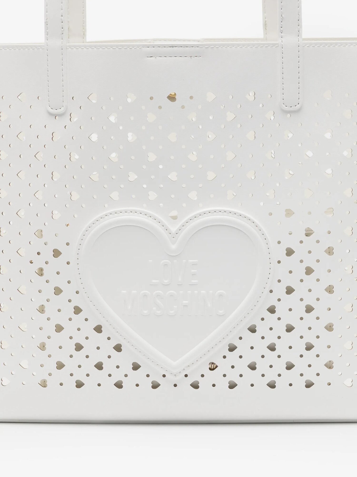 Сумка LOVE MOSCHINO, white — фото 1