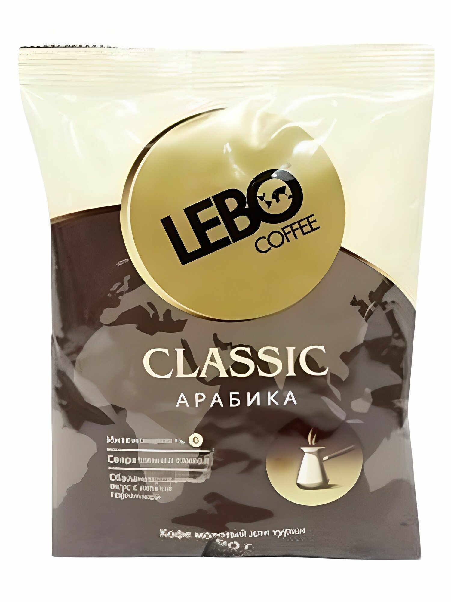 Lebo Кофе молотый Classic для турки, 90 г