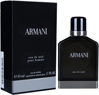 Giorgio Armani ARMANI EAU DE NUIT Туалетная вода для мужчин 50 мл