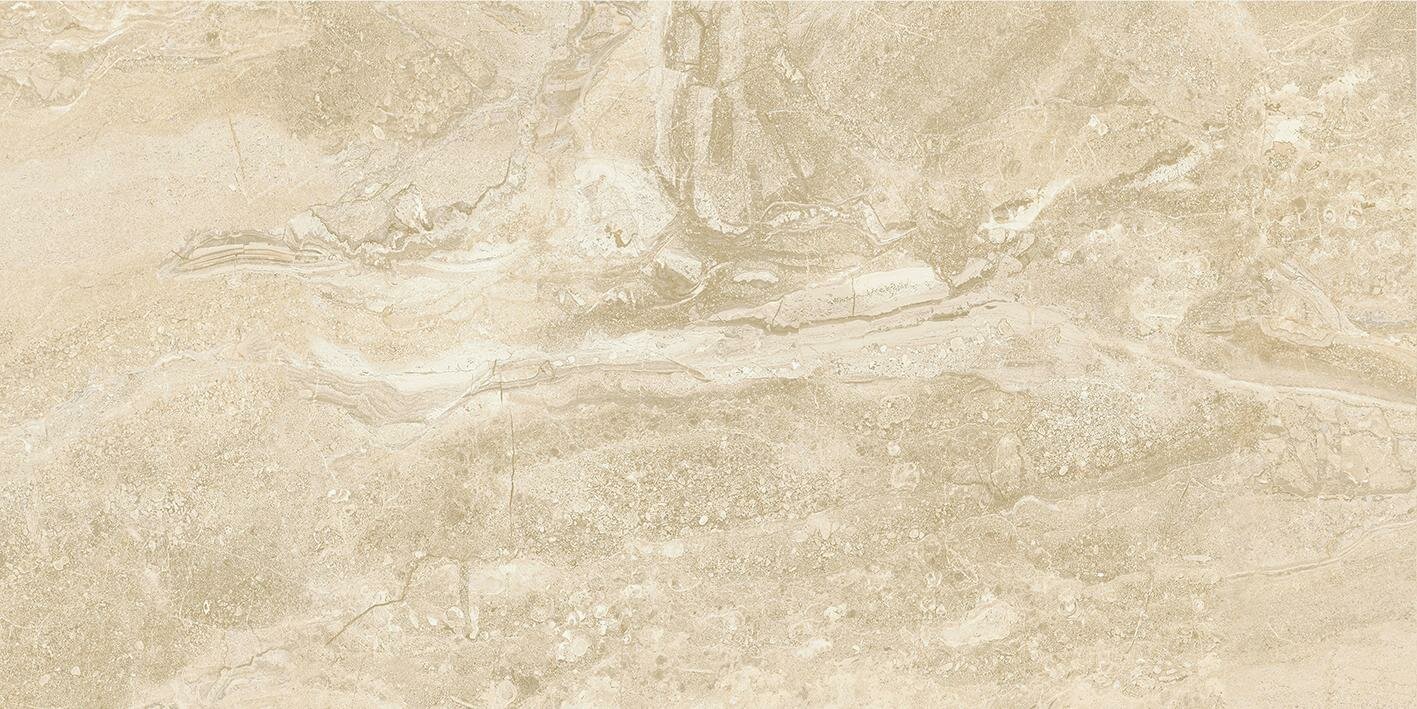 Керамическая плитка Laparet Поларис беж 48029R глянцевая обрезная 40х80 см