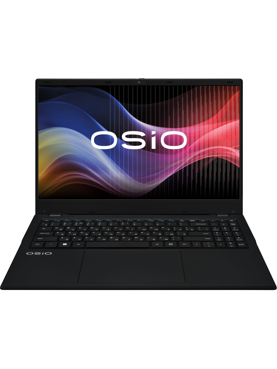 Ноутбук Osio 15.6" BaseLine B150i-009b N200/8Gb/SSD512Gb/noOS/черный