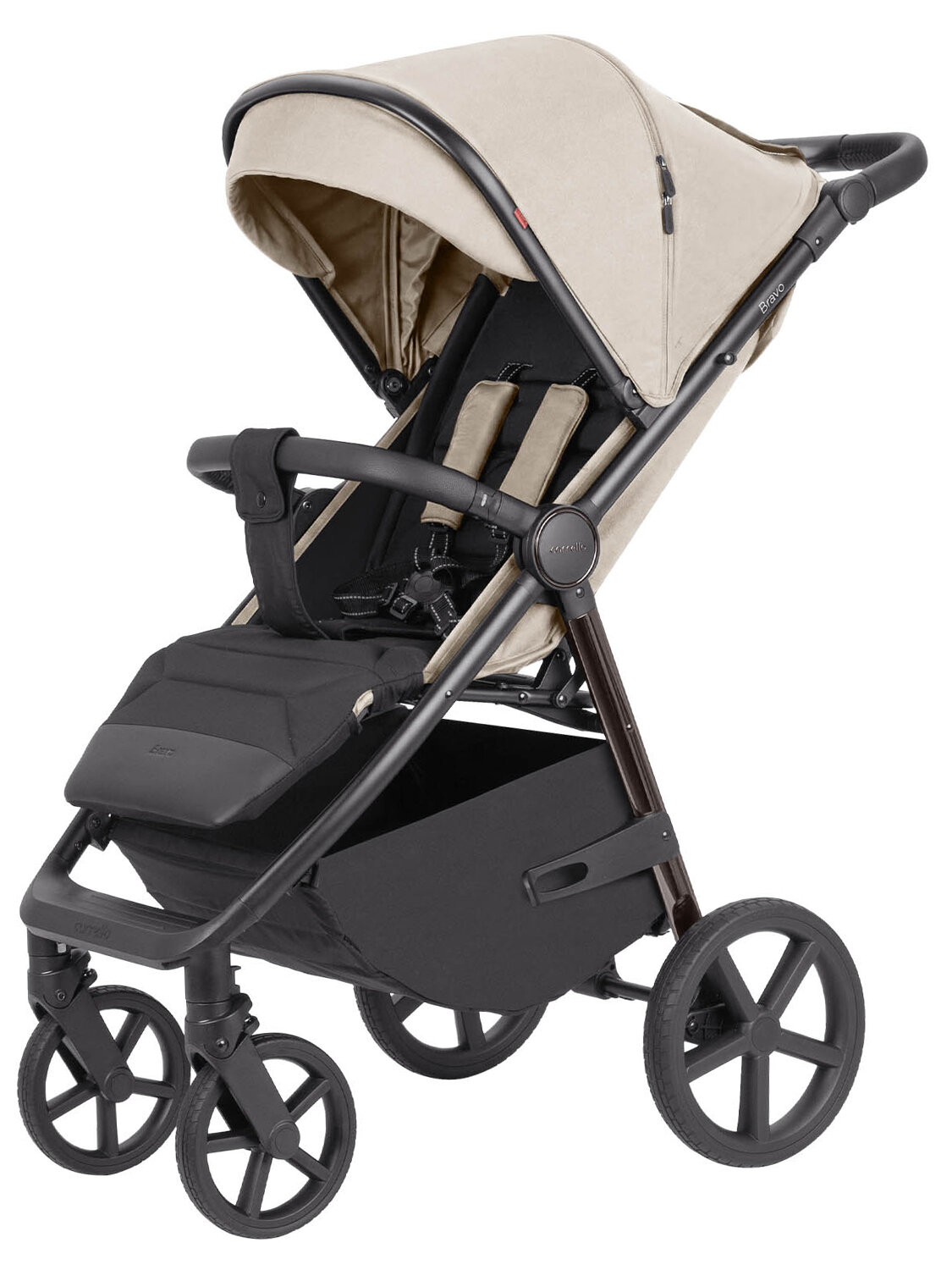Коляска прогулочная CARRELLO Bravo CRL-5515 бежевый (sable beige)