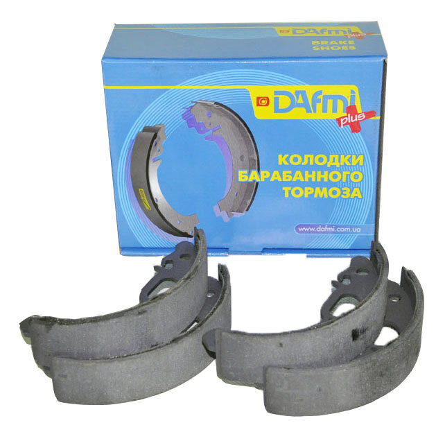 Колодка тормозная ВАЗ 1118, 2170 с ABS задняя (DAFMI) ДА770 (4 шт.)