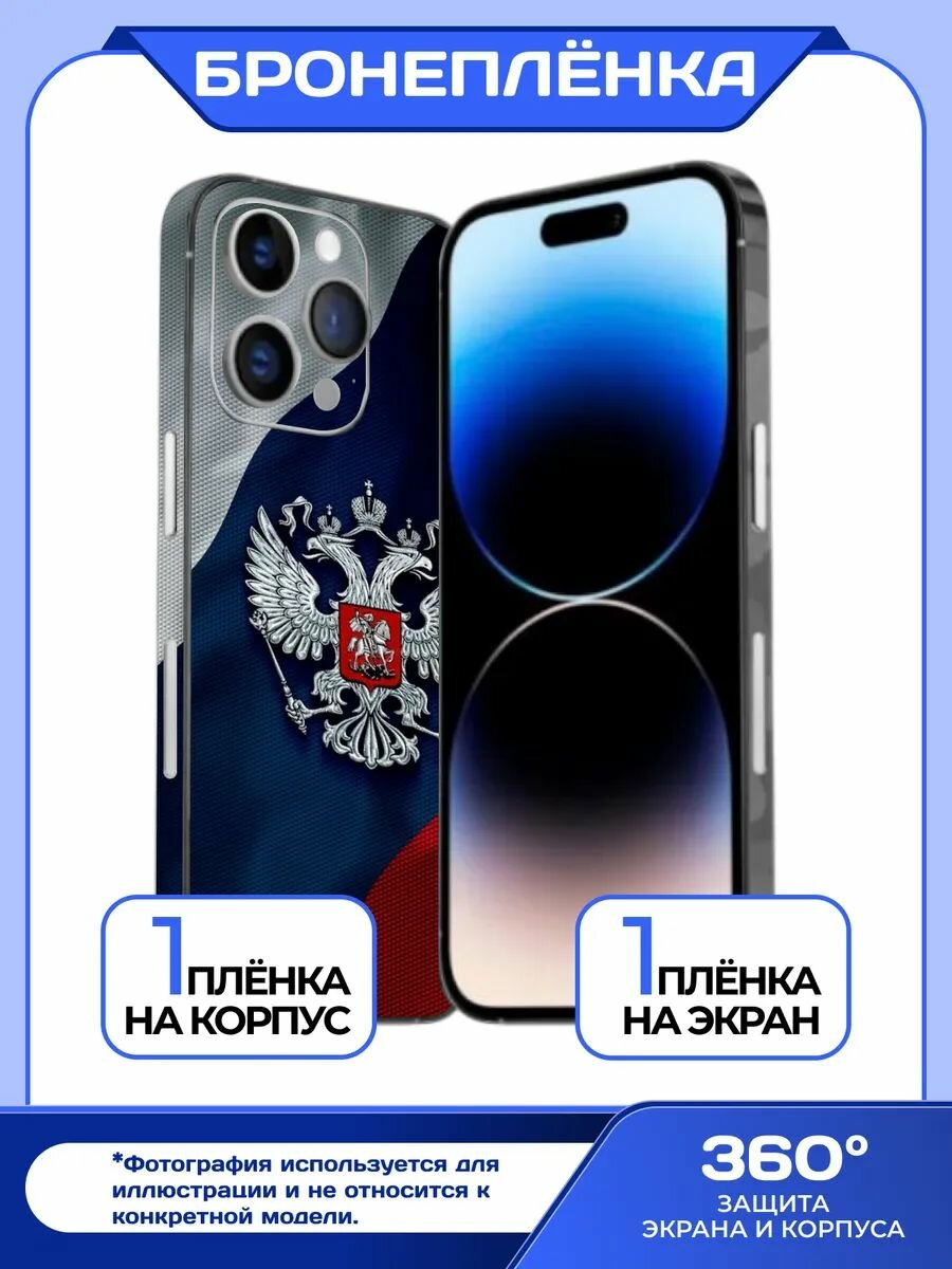 Пленка на экран и корпус для iPhone 15 Pro