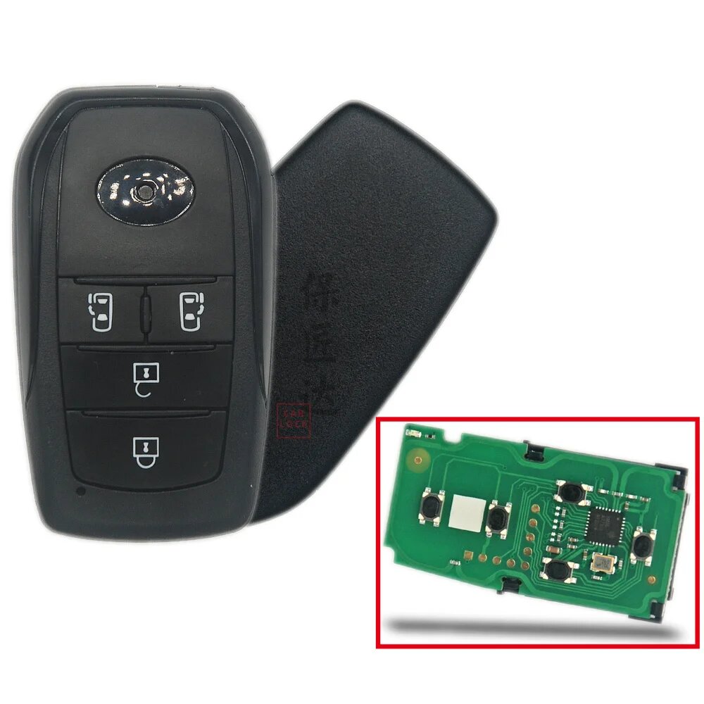 XHORSE VVDI XM38 Smart Key PCB XSTO20EN для Toyota Alphard VELLFIRE LEXUS XM38 4B, Chinese Version