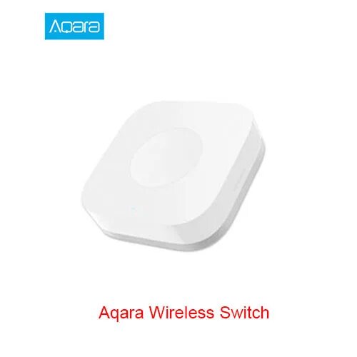 Аксессуар Aqara D1 Smart Switch: пульт для регулировки света, ZigBee, Wi-Fi, беспроводной ключ, настенный подвижной выключатель, работает с шлюзом Xiaomi MiHome, Homekit, приложение - беспроводной мини-выключатель