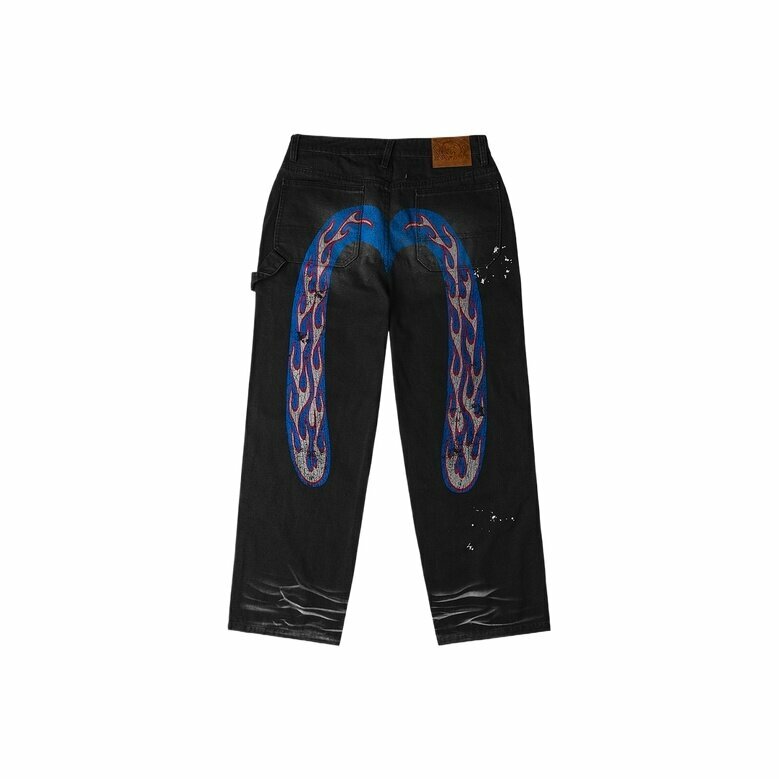 Джинсы карго Evisu