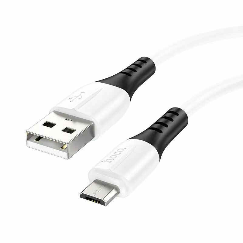 Кабель HOCO X82 Micro USB, 2.4A, 1 метр, белый