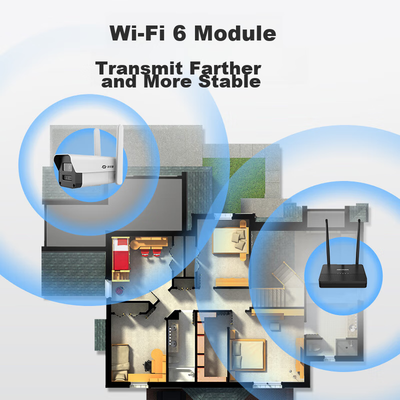HIKVISION беспроводная камера 4 МП полноцветное ночное видение наружная WiFi-мониторинг с голосовым интеркомом для