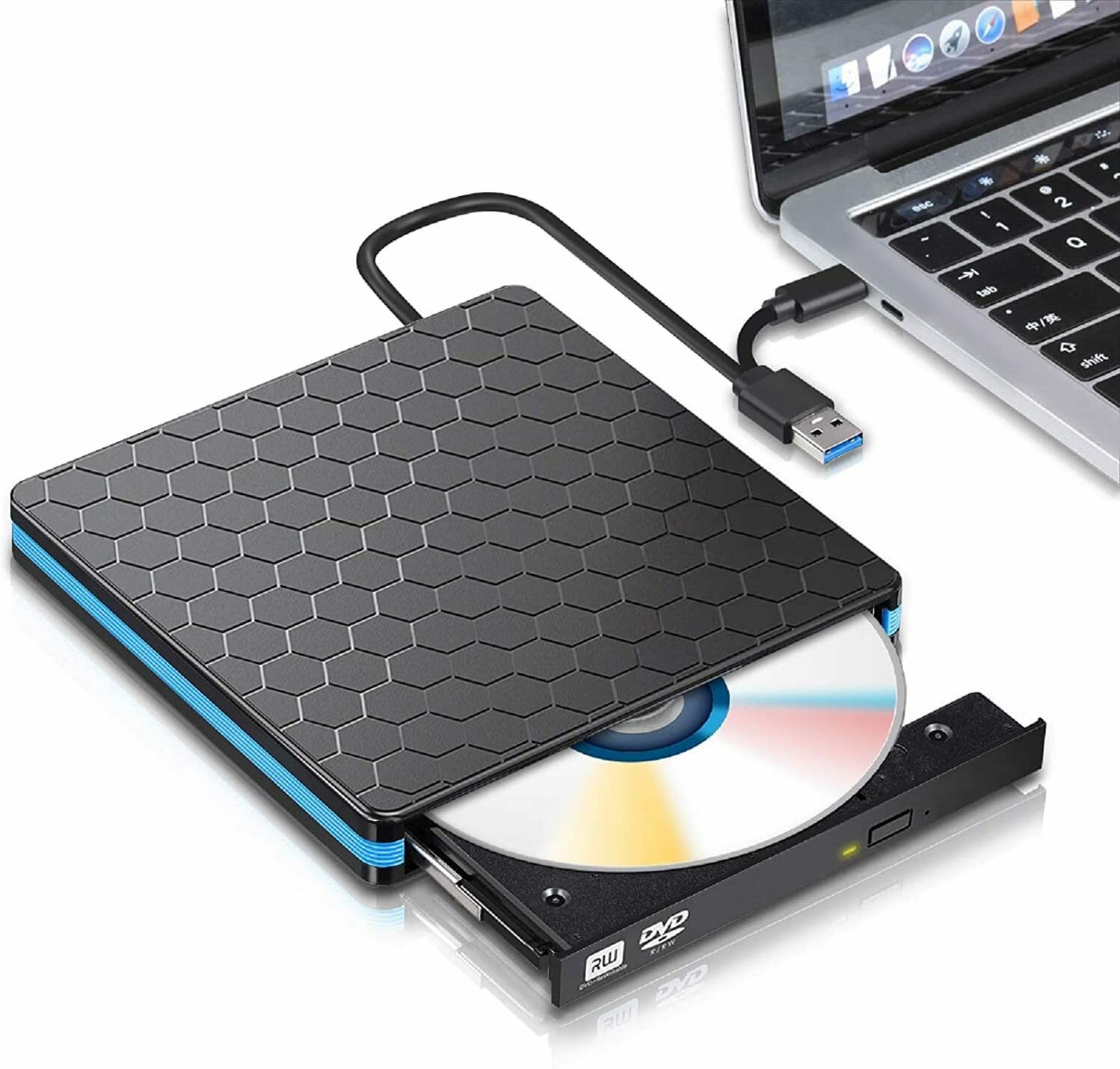 USB3.0 оптический привод для настольного компьютера, универсальный внешний записывающий привод для ноутбука, портативный внешний мобильный оптический привод