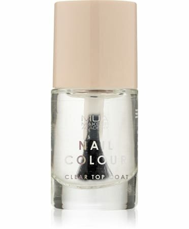 Лак для ногтей MUA Makeup Academy Nail Colour, прозрачный, 10 мл
