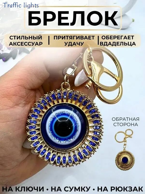 Талисман Оберег/Брелок оберег глаз Хамса