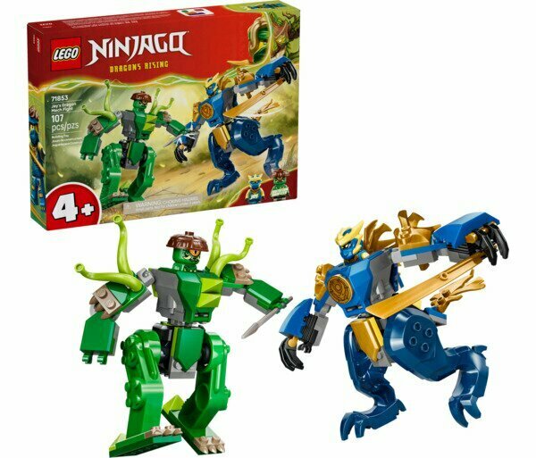 Конструктор LEGO Ninjago 71853 Бой роботов-драконов Джея (Lego 71853)