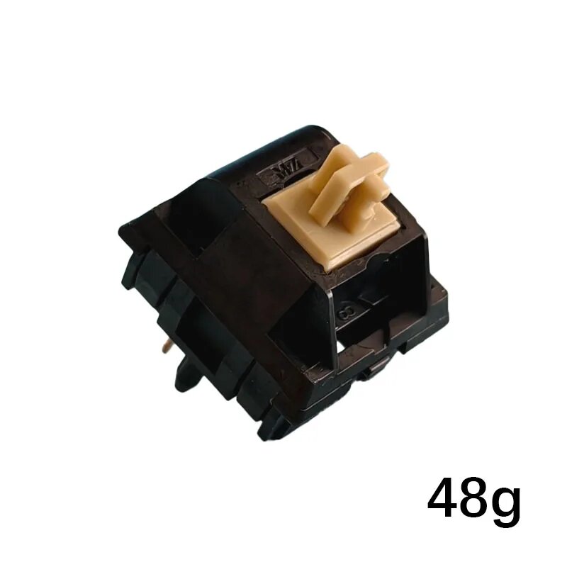 KeyGeek Y3 5-контактный линейный механический переключатель 32/40/48/53г 10 PCS, Y3 48g