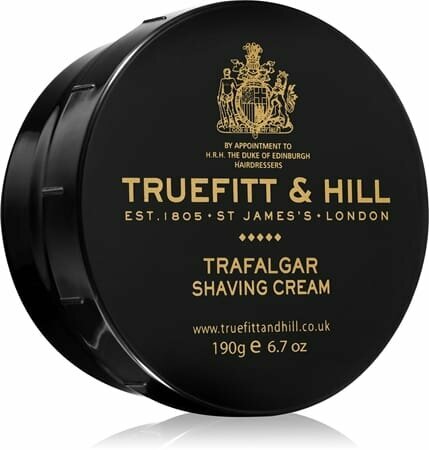 Средство для бритья truefitt & hill trafalgar shave cream bowl, 190 г