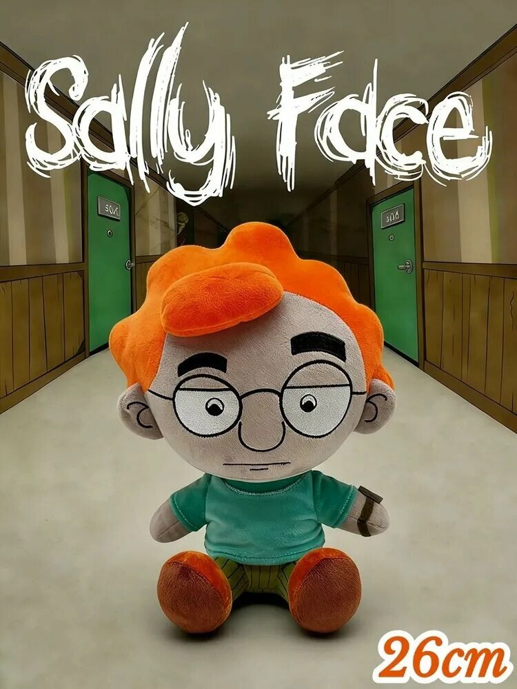 Мягкая Игрушка Салли Фейс Todd Morrison 26cm/Sally Face Plush toys