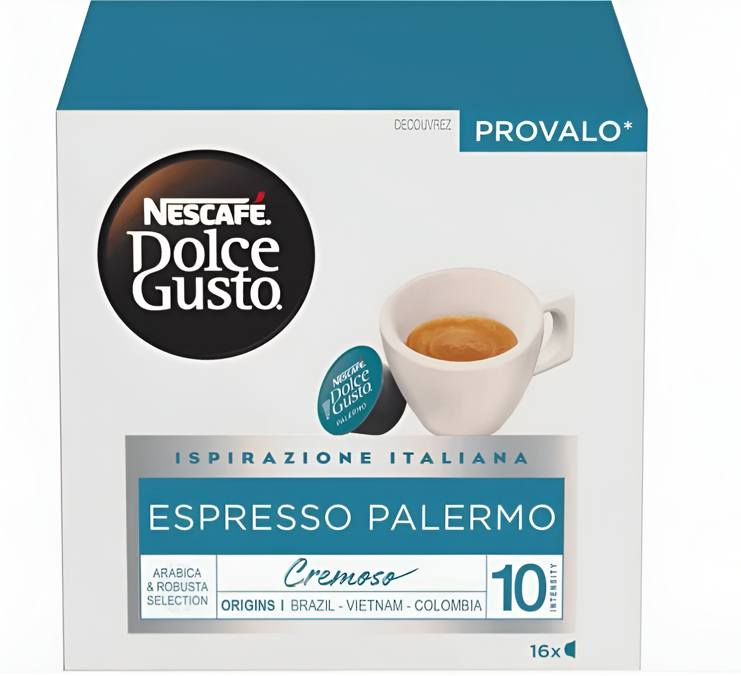 Кофе в капсулах Nescafe Dolce Gusto Espresso Palermo, 16 шт