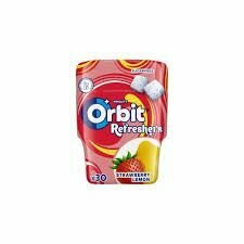 Жевательная резинка "Orbit" Refreshers Strawberry Lemon 67г Англия