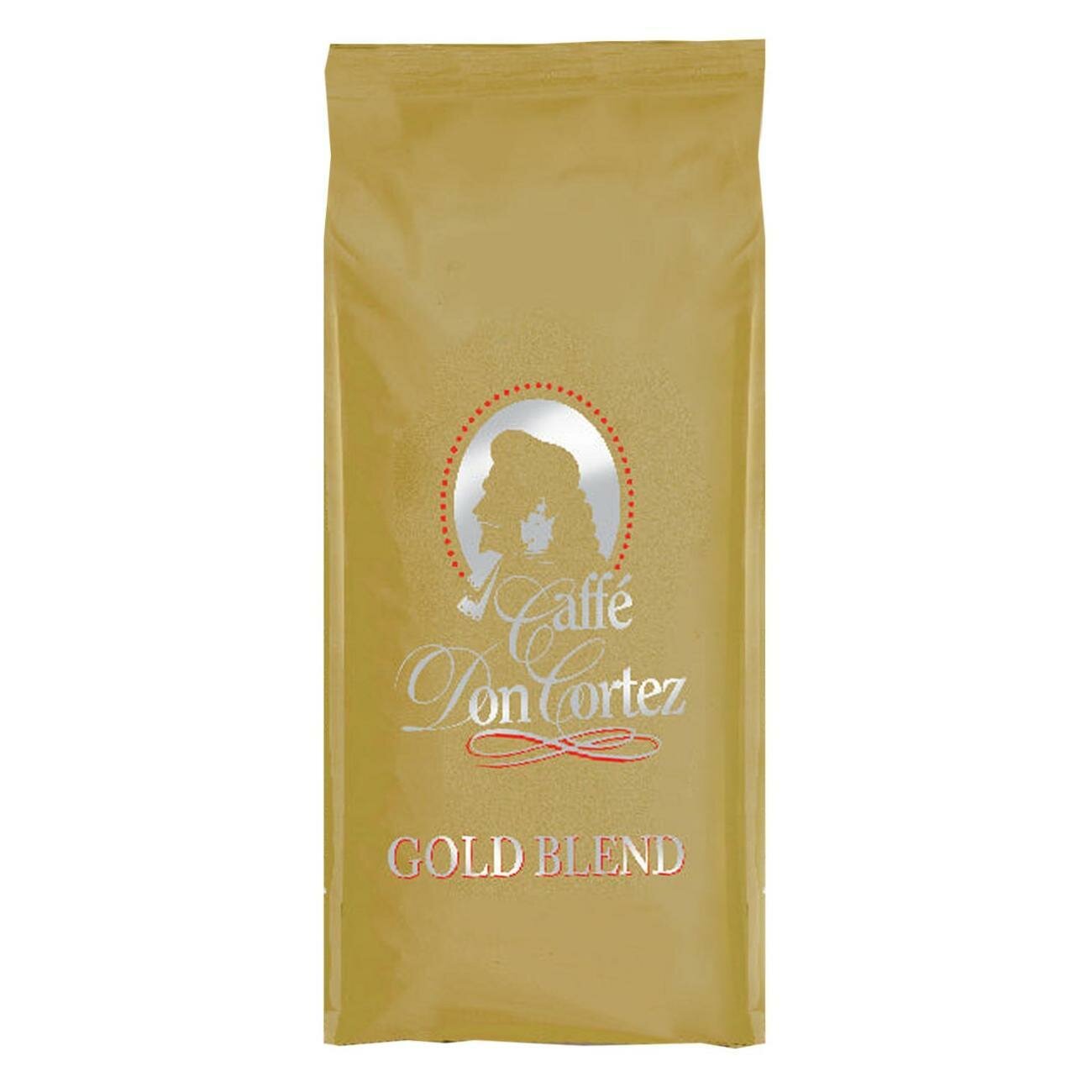 Кофе в зернах Don Cortez 1 кг, золотой