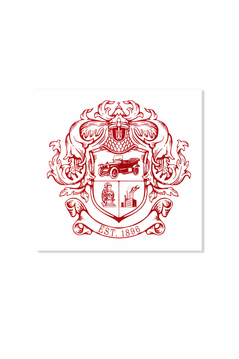Автонаклейка Герб асафьев