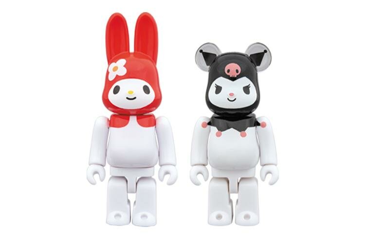 Игрушка унисекс BE@RBRICK Rabbrick My Melody Red Melo Ver. White/Red, 100%+100%