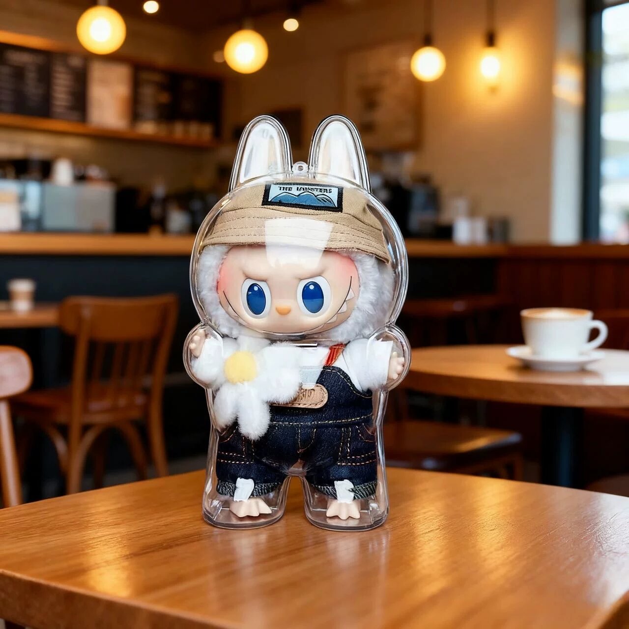Подходит для серии THE MONSTERS × Sanrio Family, классический защитный чехол-пыльник для Hello Kitty. Сяочунье