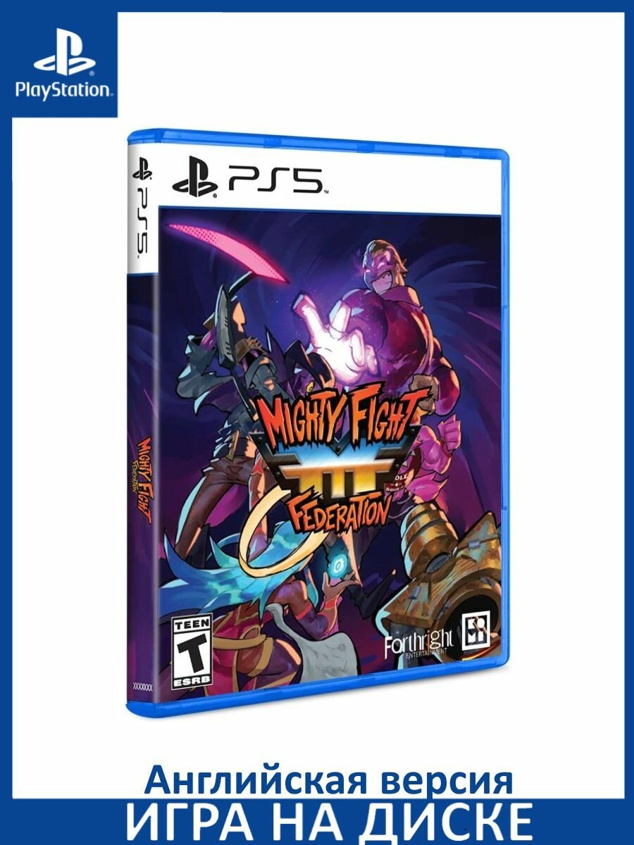 Игра Mighty Fight Federation (Limited Run #057) PS5 Диск на PlayStation 5 Английская версия